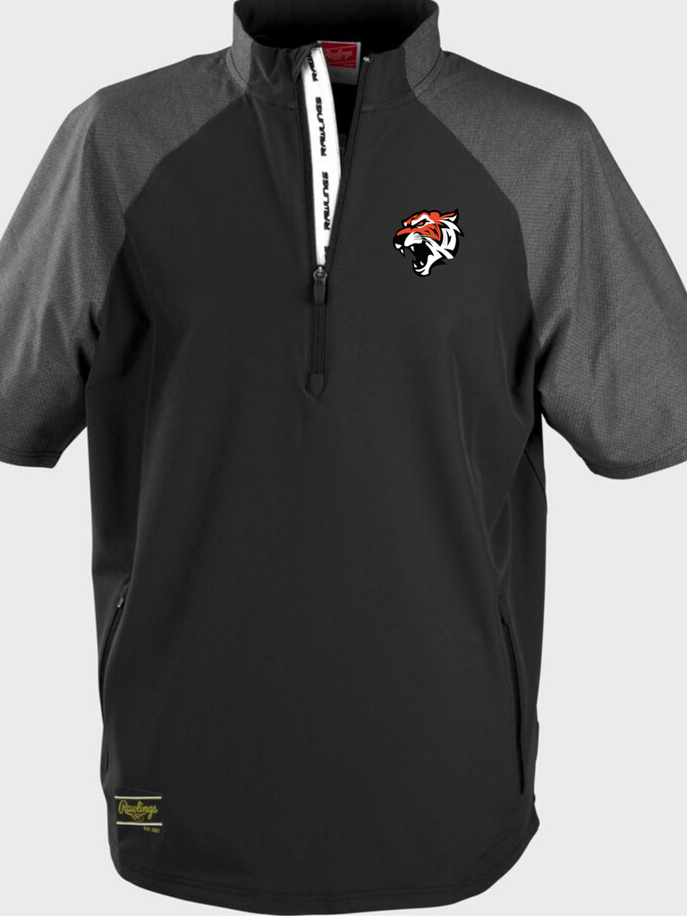 Rawlings ColorSync Orangeville Bengals Short Sleeve Cage Jacket | Logo ...